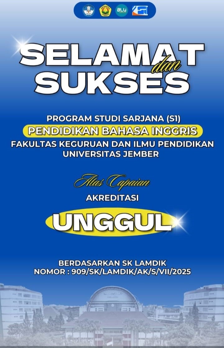 Program Studi Sarjana Pendidikan Bahasa Inggris FKIP Universitas Jember Raih Akreditasi Unggul ...